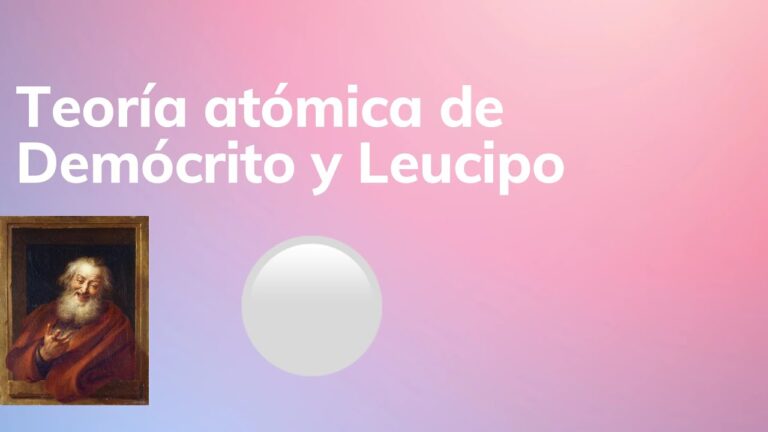 Leucipo y Demócrito: El Modelo Atómico que Revolucionó la Ciencia ...
