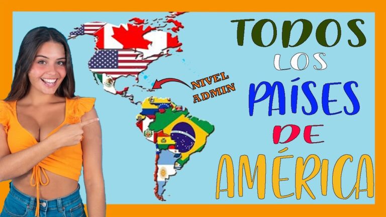 División Política de América: Nombres y Estructura de Cada País ...