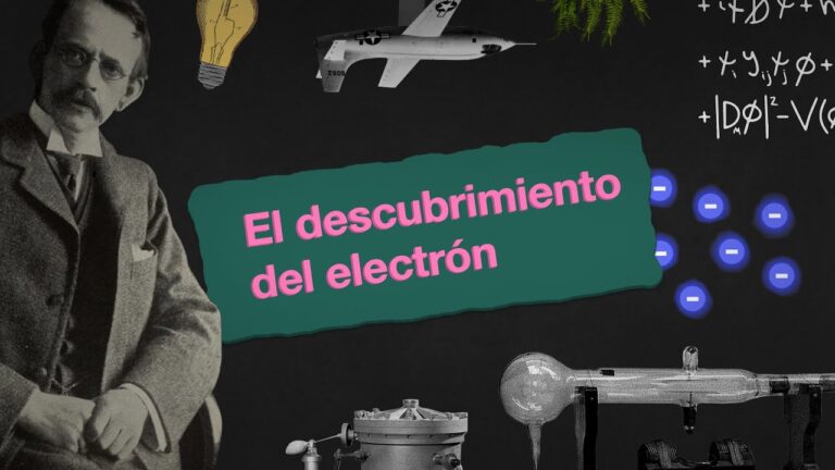 ¿En qué año se descubrió el electrón? La historia detrás de este ...